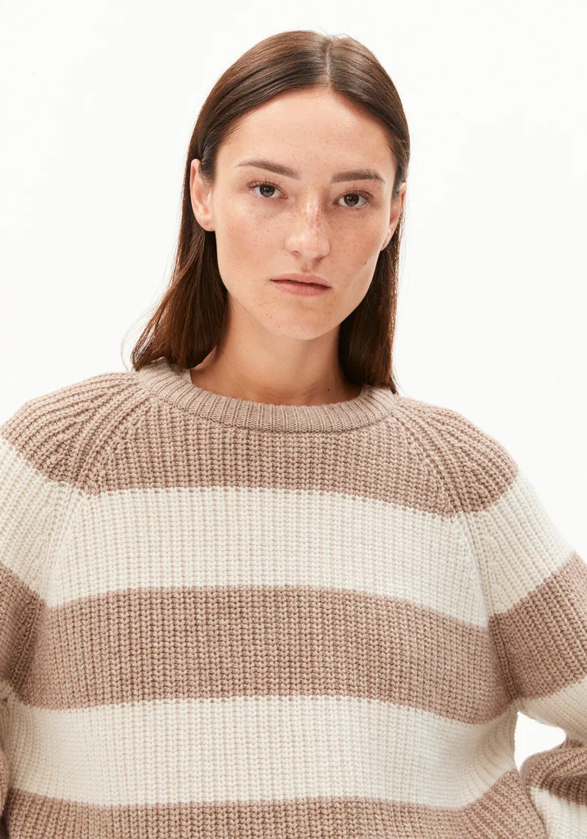 Kaagi Stripes Knit sweater - Armed Angels – Cento Wear
